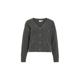 Vila Pullover in Dark Grey Melange | Gr.: S