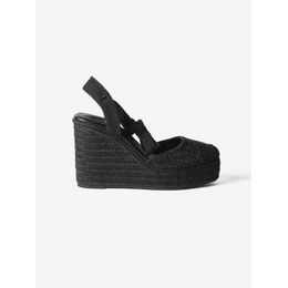 KOROSHI Einfache, schicke Hightech-Sandalen in Schwarz | Gr.: 38
