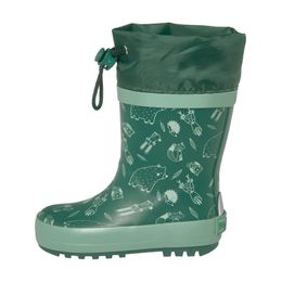 Playshoes Gummistiefel Waldtiere in petrol | Gr.: 25
