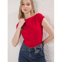 Trendyol T-Shirt Damen Gr&ouml;&szlig;e M rot