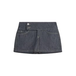 Bershka Skirt female Blue size 36