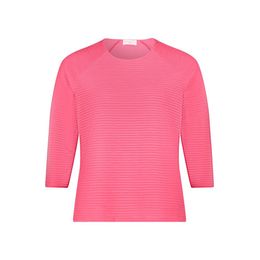 Betty Barclay Casual-Shirt mit Rippenstruktur in Pink Flamb&eacute; | Gr.: 36