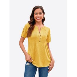 Imily Bela Blouse female Yellow size XXL