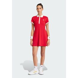 adidas Performance Set: Sportkleid mit Sportshorts 'Classics' Damen Gr&ouml;&szlig;e XS rot / wei&szlig;