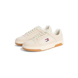 Tommy Jeans Sneaker Herren Gr&ouml;&szlig;e 45 hellbeige / navy / rot / wei&szlig;