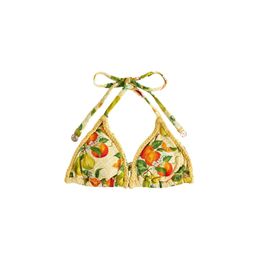 B By Ted Baker Bikinitop Damen Gr&ouml;&szlig;e 85 gelb / gr&uuml;n / orange / hummer