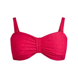 Swim by Zizzi Bikini Top 'Salina' female size 95 Dark pink
