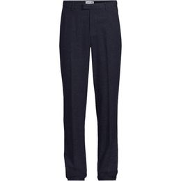 LANDS' END Classic Fit Business-Hose aus Leinenmix, Herren,  Blau, Leinen/Baumwoll-Mischung/Viskose-Mischung, by Lands' End