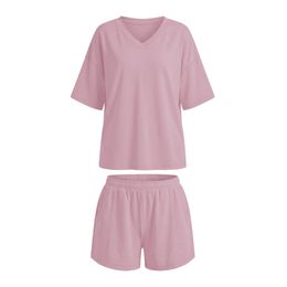 Imily Bela Set: T-Shirt und Shorts Damen Gr&ouml;&szlig;e 38 rosa