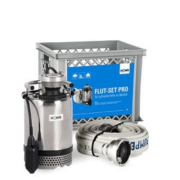 Homa Tragebox mit Pumpe und Schlauch Flut-Set Pro HBP503 WA