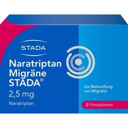 Naratriptan Migr&auml;ne STADA 2,5 mg Filmtabletten 2 St