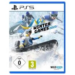 WILD RIVER Spielesoftware "Winter Games 2023", blau (ohne farbbezeichnung), PlayStation 5, Spielesoftware