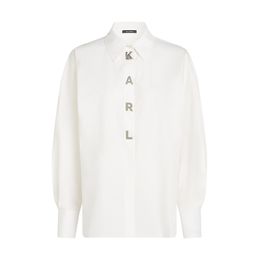 K by KARL LAGERFELD Karl Lagerfeld Bluse Damen Gr&ouml;&szlig;e M wei&szlig;
