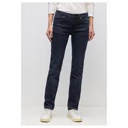 Comfort-fit-Jeans Street One, Damen, Gr. 34, L&auml;nge 30, blau schwarz washed, Jeans, 75% Baumwolle, 23% Polyester, 2% Elasthan, unifarben, normal, Jeans, 5-Pocket-Style