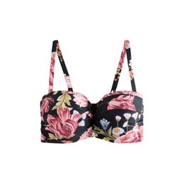 next Bikini Top female size 95 Green / Rose / Black / White