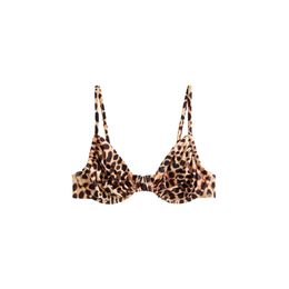 next Bikinitop Damen Gr&ouml;&szlig;e 85 cappuccino / dunkelbraun
