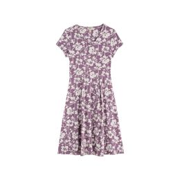 Seasalt Cornwall Summer Dress 'Pier View' female size 44 Lilac / White