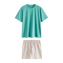 next Pyjama Herren Gr&ouml;&szlig;e XXXL t&uuml;rkis / helllila / orange / wei&szlig;