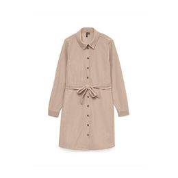 V&eacute;ro Moda Vero Moda Shirt Dress 'VMELLY' female Beige size XS