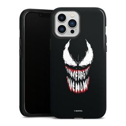 DeinDesign iPhone 13 Pro Max Handy Panzer Handyh&uuml;lle robuste Outdoor H&uuml;lle Schutzh&uuml;lle gl&auml;nzend Venom Marvel Official Licensed Product Tough Case