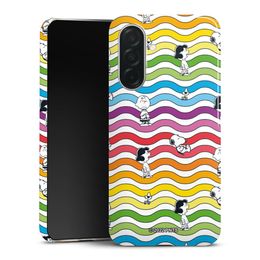 DeinDesign Galaxy A26 Handy Premium Case Smartphone Handyh&uuml;lle Schutzh&uuml;lle gl&auml;nzend Snoopy Muster Peanuts Premium Case