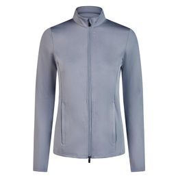 ESKADRON Classic Sports Zip-Shirt lila Damen XL
