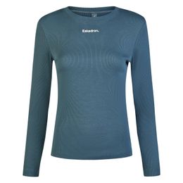 ESKADRON Classic Sports Longsleeve Rib blau Damen M