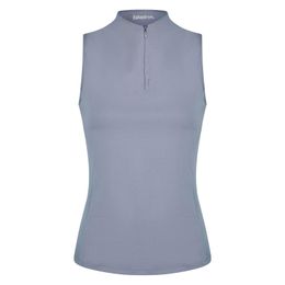 ESKADRON Classic Sports Tank Top Half-Zip lila Damen M