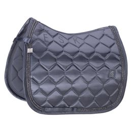 ESKADRON Classic Sports Schabracke Satin Frills lila Pony Dressur
