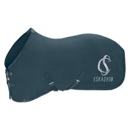 ESKADRON Classic Sports Abschwitzdecke Waffle Cotton blau 125 cm