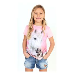 Miss Melody T-Shirt rosa Damen 140