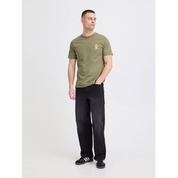 Blend Rundhalsshirt ' BHSun ' Herren Gr&ouml;&szlig;e L gr&uuml;n / khaki / oliv