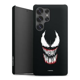 DeinDesign Galaxy S25 Ultra Handy Premium Case Smartphone Handyh&uuml;lle Schutzh&uuml;lle matt Venom Marvel Official Licensed Product Premium Case