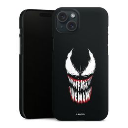 DeinDesign iPhone 15 Plus Handy Premium Case Smartphone Handyh&uuml;lle Schutzh&uuml;lle matt Venom Marvel Official Licensed Product Premium Case
