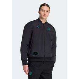 adidas originals Trainingsjacke 'FC Liverpool Terrace Icons' Herren Gr&ouml;&szlig;e S t&uuml;rkis / schwarz