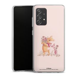 DeinDesign Galaxy A52s 5G Handy Silikon H&uuml;lle Case transparent Handyh&uuml;lle Winnie The Pooh Piglet Disney Official Licensed Product Silikon Case