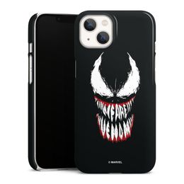 DeinDesign iPhone 13 Handy Premium Case Smartphone Handyh&uuml;lle Schutzh&uuml;lle gl&auml;nzend Venom Marvel Official Licensed Product Premium Case