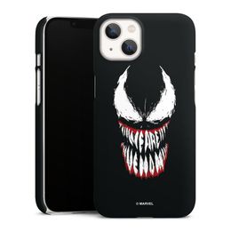 DeinDesign iPhone 13 Handy Premium Case Smartphone Handyh&uuml;lle Schutzh&uuml;lle matt Venom Marvel Official Licensed Product Premium Case