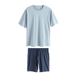 next Pyjama Herren Gr&ouml;&szlig;e XXXL hellblau / dunkelblau