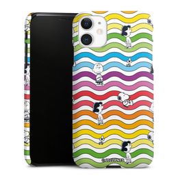 DeinDesign iPhone 11 Handy Premium Case Smartphone Handyh&uuml;lle Schutzh&uuml;lle matt Muster Peanuts Snoopy Premium Case