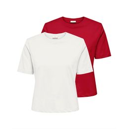 Jacqueline de Yong Jdy Shirt 'JDYREX' female Red, White size XS