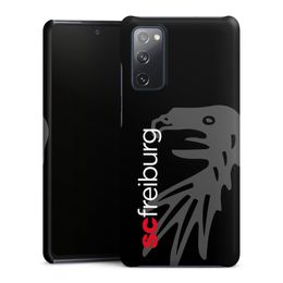 DeinDesign Galaxy S20 FE Handy Premium Case Smartphone Handyh&uuml;lle Schutzh&uuml;lle matt Logo Sc Freiburg Official Licensed Product Premium Case
