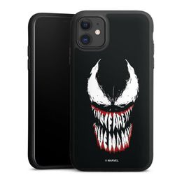 DeinDesign iPhone 11 Handy Premium Silikon H&uuml;lle Handyh&uuml;lle schwarz Case Venom Marvel Official Licensed Product Silikon Premium Case