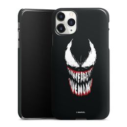 DeinDesign iPhone 11 Pro Max Handy Premium Case Smartphone Handyh&uuml;lle Schutzh&uuml;lle gl&auml;nzend Official Licensed Product Marvel Venom Premium Case