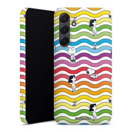 DeinDesign Galaxy A35 5G Handy Premium Case Smartphone Handyh&uuml;lle Schutzh&uuml;lle matt Snoopy Muster Peanuts Premium Case