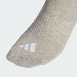 adidas Performance Sportsocken Herren Gr&ouml;&szlig;e 40/42 taupe / schwarz / wei&szlig;