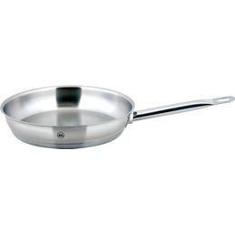 CS SOLINGEN Bratpfanne CARL SCHMIDT SOHN "Pro-X", silber (silberfarben), &Oslash;:24cm, Pfannen, Bratpfanne, Induktion