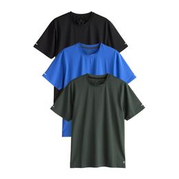 next Funktionsshirt 'Active' Herren Gr&ouml;&szlig;e M hellblau / dunkelgr&uuml;n / schwarz