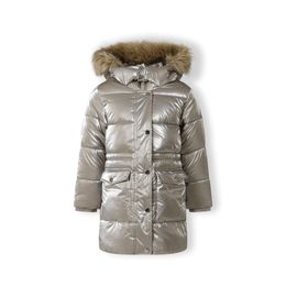 MINOTI Winterjacke M&auml;dchen Gr&ouml;&szlig;e 92/96 silber
