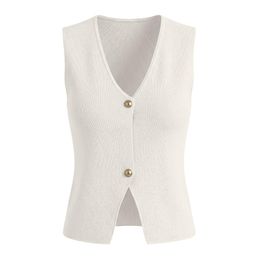 Imily Bela Knitted Vest female White size XL
